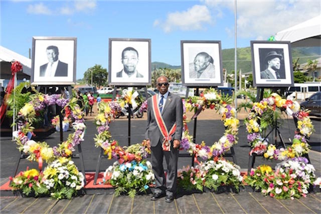 National-Hero-in-front-of-Hero-pics – The Government of St. Kitts and Nevis